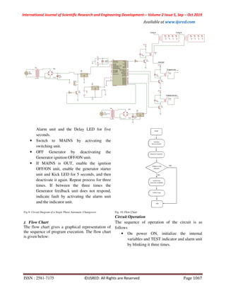 Implementation of a Microcontroller Base Single Phase Automatic Changeover | PDF