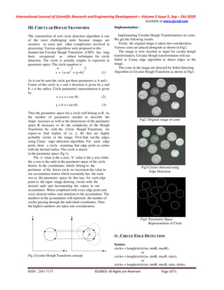A Case Study : Circle Detection Using Circular Hough Transform | PDF