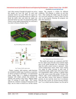 Traffic Signal Control Using Programmable Logic Controller (PLC) | PDF