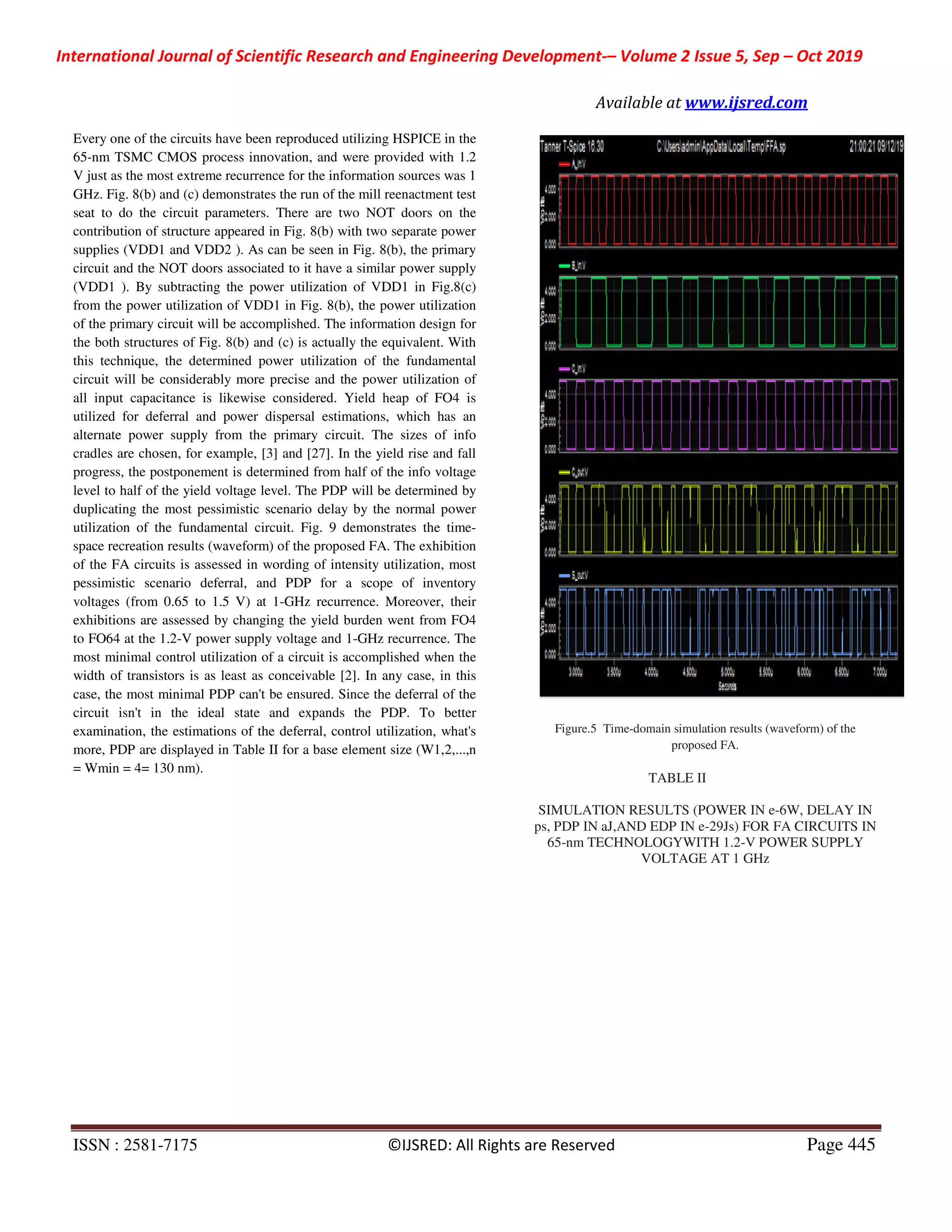 Low-Power and High Speed Full Adder Using Optimized XOR and XNOR GATE ...