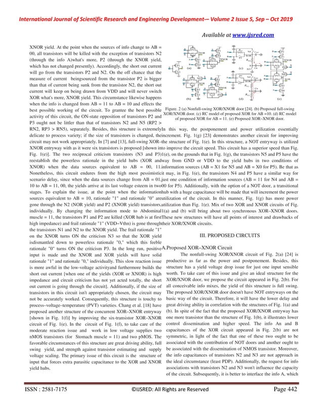 Low-Power and High Speed Full Adder Using Optimized XOR and XNOR GATE ...