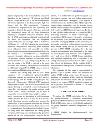 One Dimensional Wavelet Based Quality-Assured ECG Compression System using Low Power Spiht ...