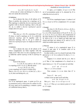 Properties of Topological Spaces | PDF