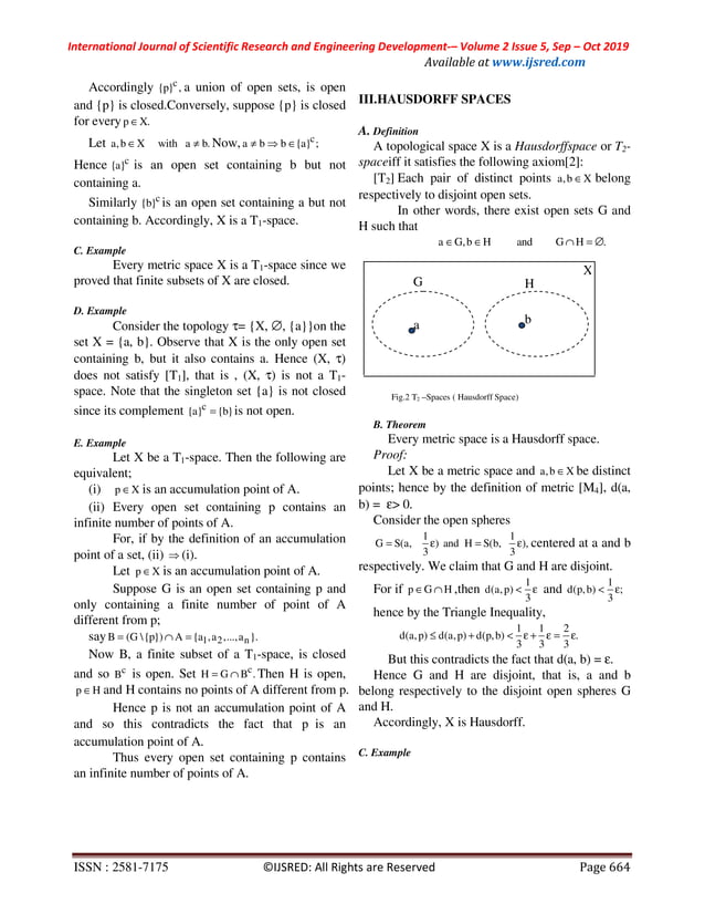 Properties of Topological Spaces | PDF