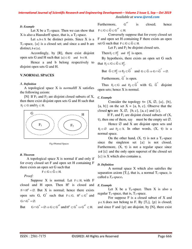 Properties of Topological Spaces | PDF