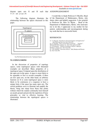 Properties of Topological Spaces | PDF