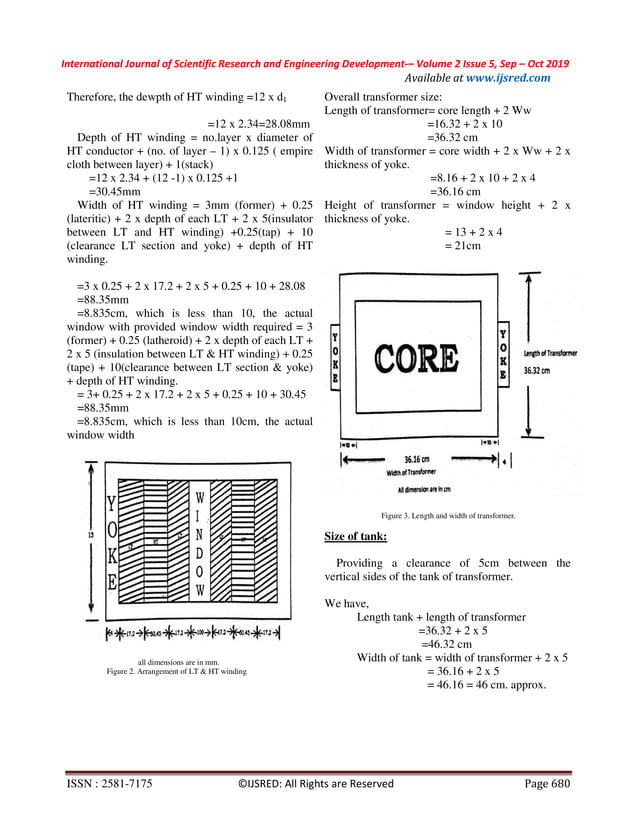 A Design Calculation for Single Phase Step Down Transformer | PDF