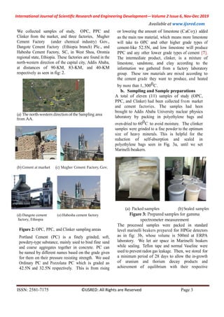 Measurements of Natural Radioactivity Levels and Associated Health ...