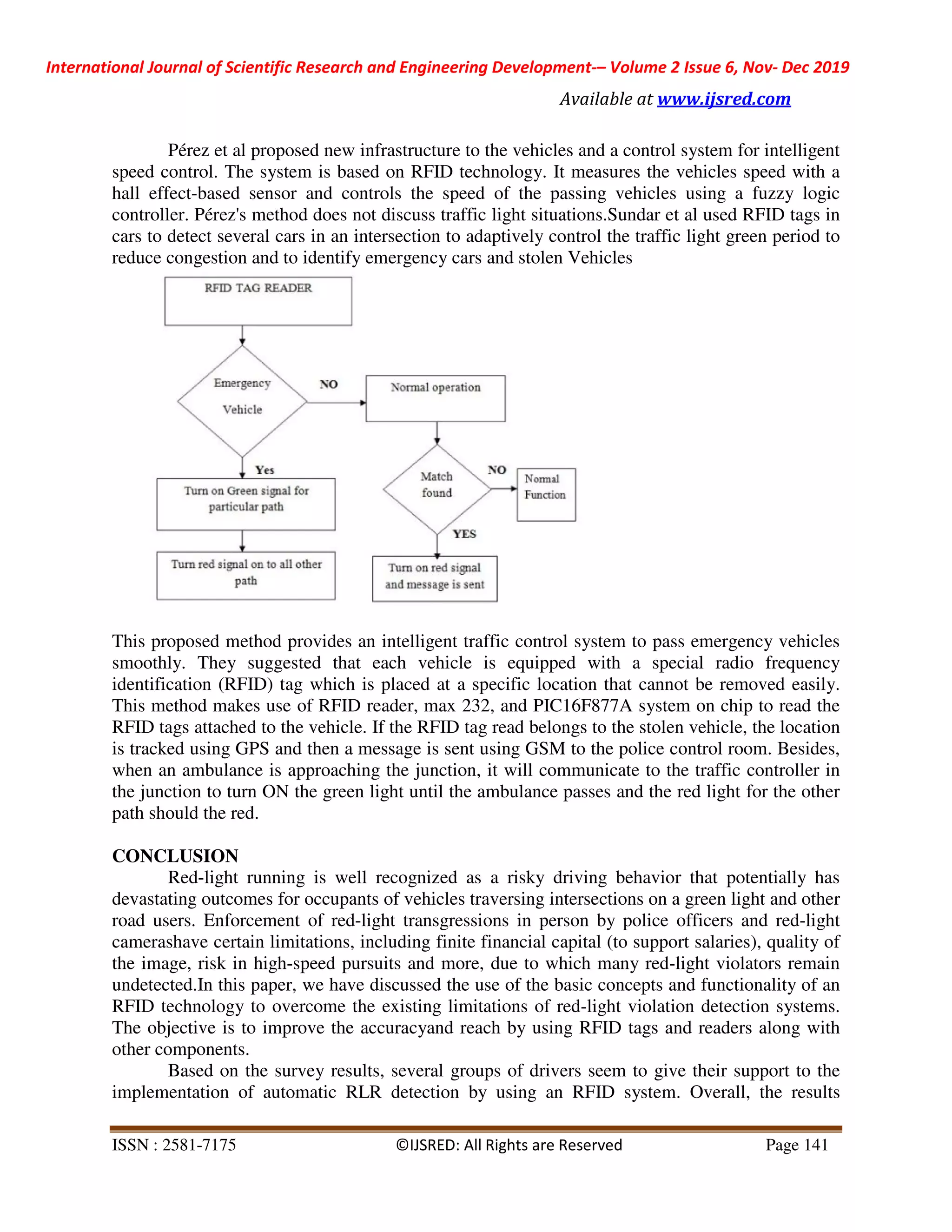 Rfid Future Of Red Light Violation Detection System An Analysis On What Does It Look Like And