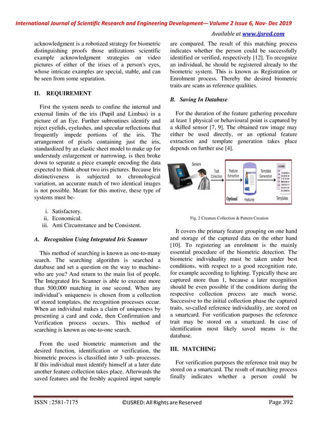 A Comparative Analysis Of Iris Data Compression Pdf