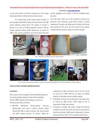 Investigating Mechanical Properties of Animal Bone Powder Partially ...
