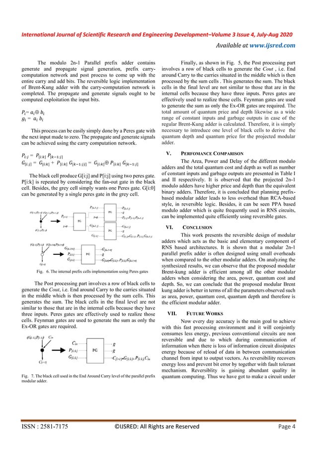 Towards Efficient Modular Adders based on Reversible Circuits | PDF