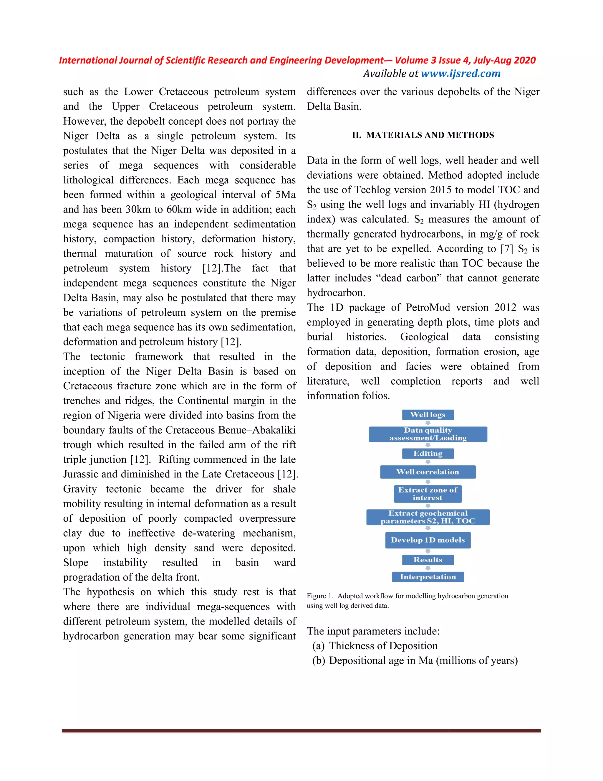 Ataga Oil Field: Modeling Hydrocarbon Generation and Risk of ...