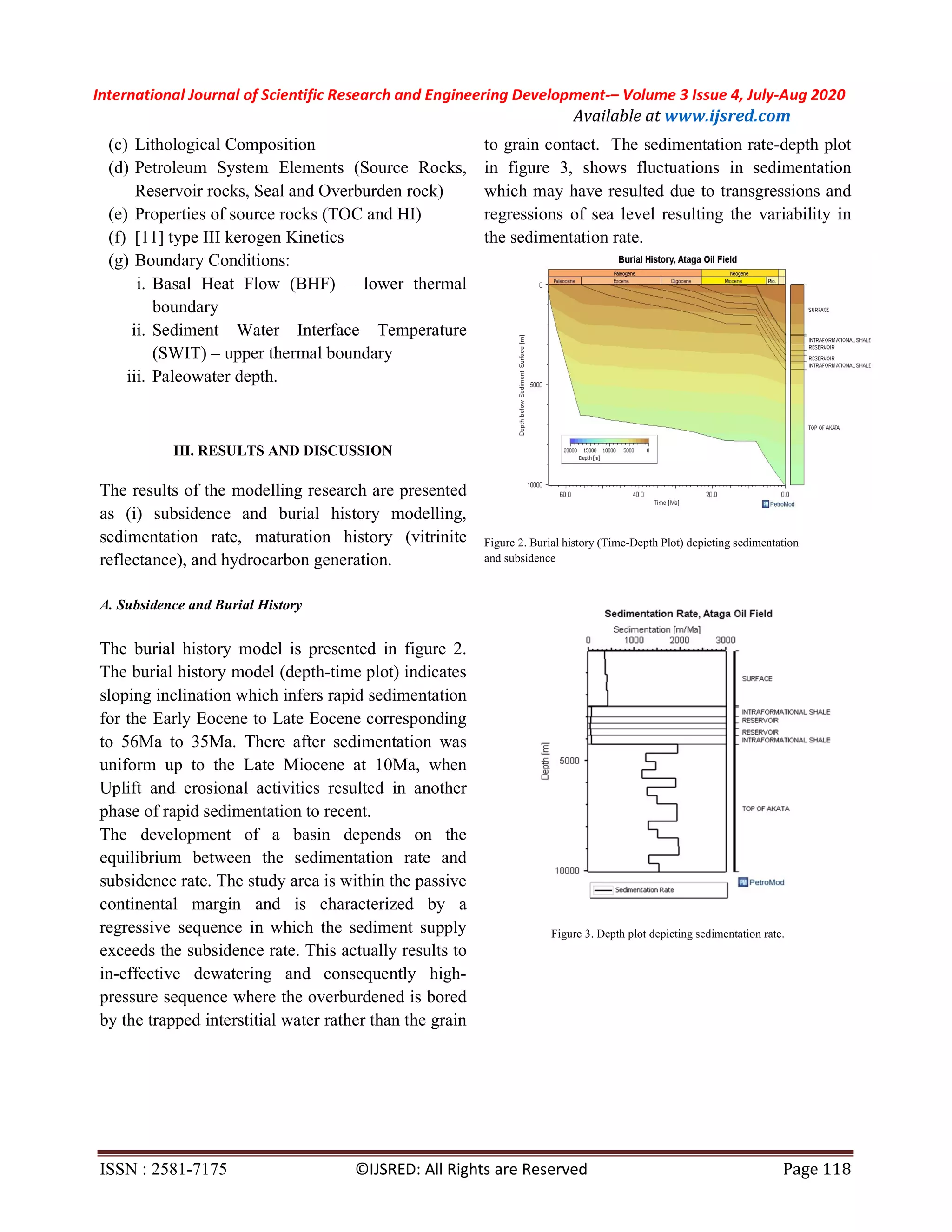Ataga Oil Field: Modeling Hydrocarbon Generation and Risk of ...
