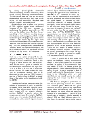 A Study of Database Protection Techniques | PDF | Databases | Computer Software and Applications