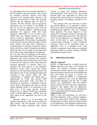 A Study of Database Protection Techniques | PDF | Databases | Computer Software and Applications