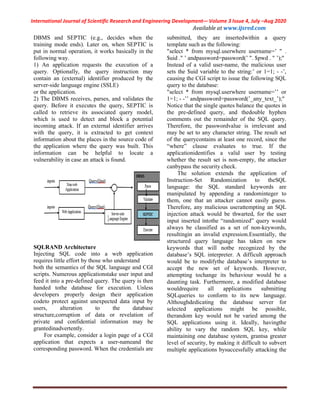 A Study of Database Protection Techniques | PDF | Databases | Computer Software and Applications