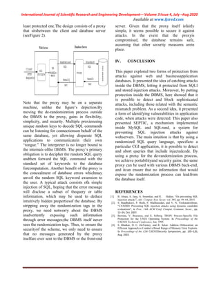 A Study of Database Protection Techniques | PDF | Databases | Computer Software and Applications