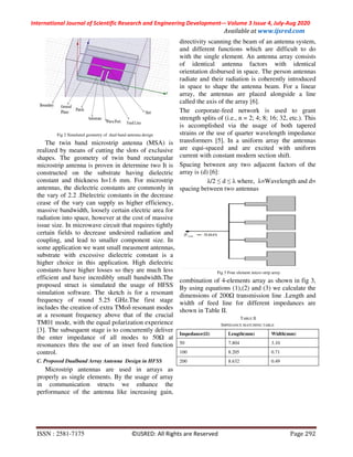 Design Implementation of Multi Band Antenna Array for Wireless Applications | PDF | Physics ...