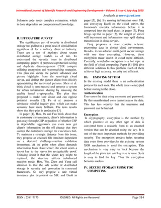 A Privacy Preserving Three-Layer Cloud Storage Scheme Based On ...