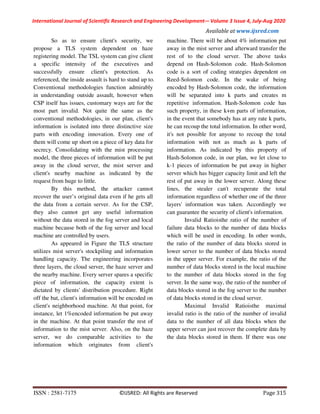 A Privacy Preserving Three-Layer Cloud Storage Scheme Based On Computational Intelligence in Fog ...