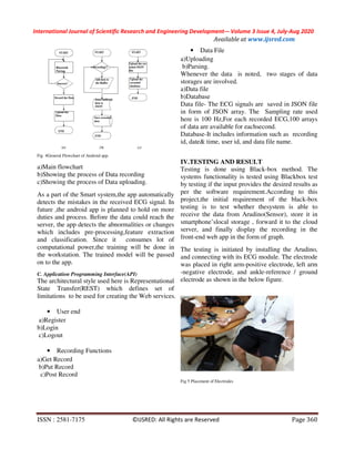 Cloud Computing –Analysing Healthcare and ECG Monitoring system | PDF