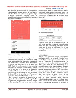 Cloud Computing –Analysing Healthcare and ECG Monitoring system | PDF