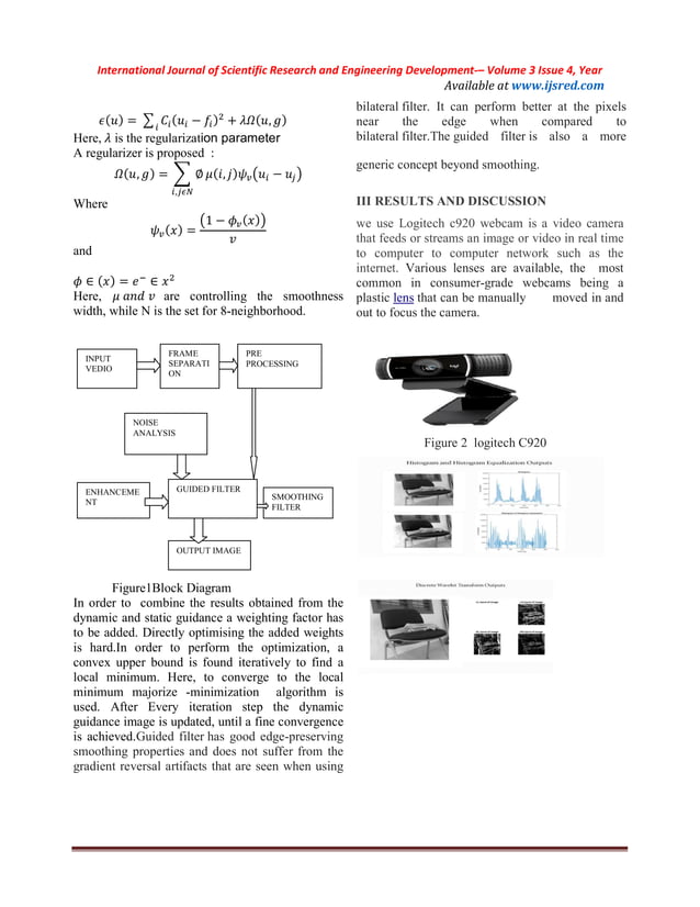 Comparative Analysis of image Enhancement Techniques on Real Time images | PDF
