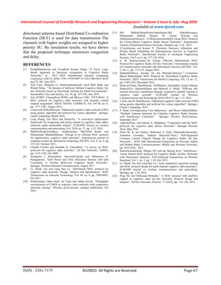Hybrid Novel Approach for Channel Allocation in Heterogeneous Cognitive Radio Networks | PDF