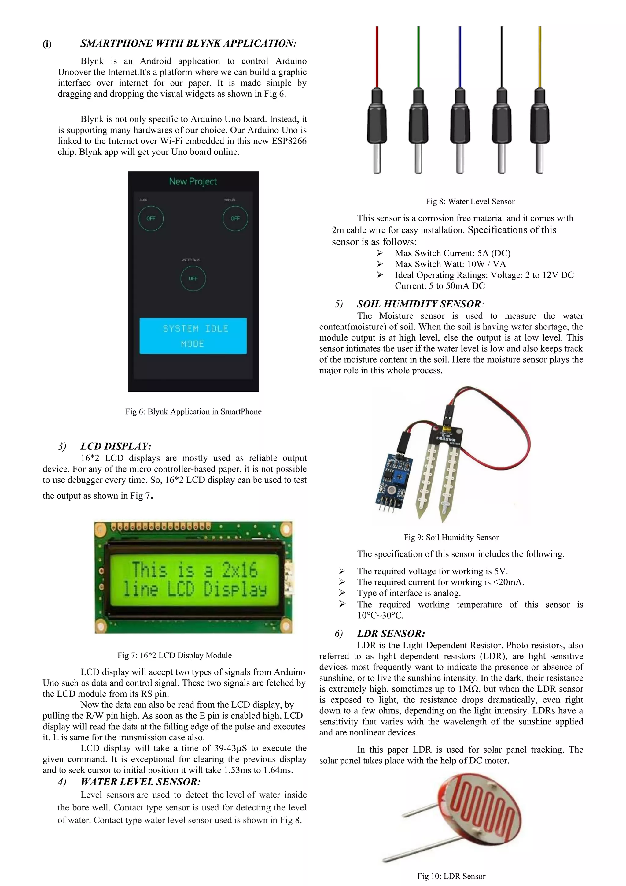 IoT Based Solar Water Pump Controller | PDF