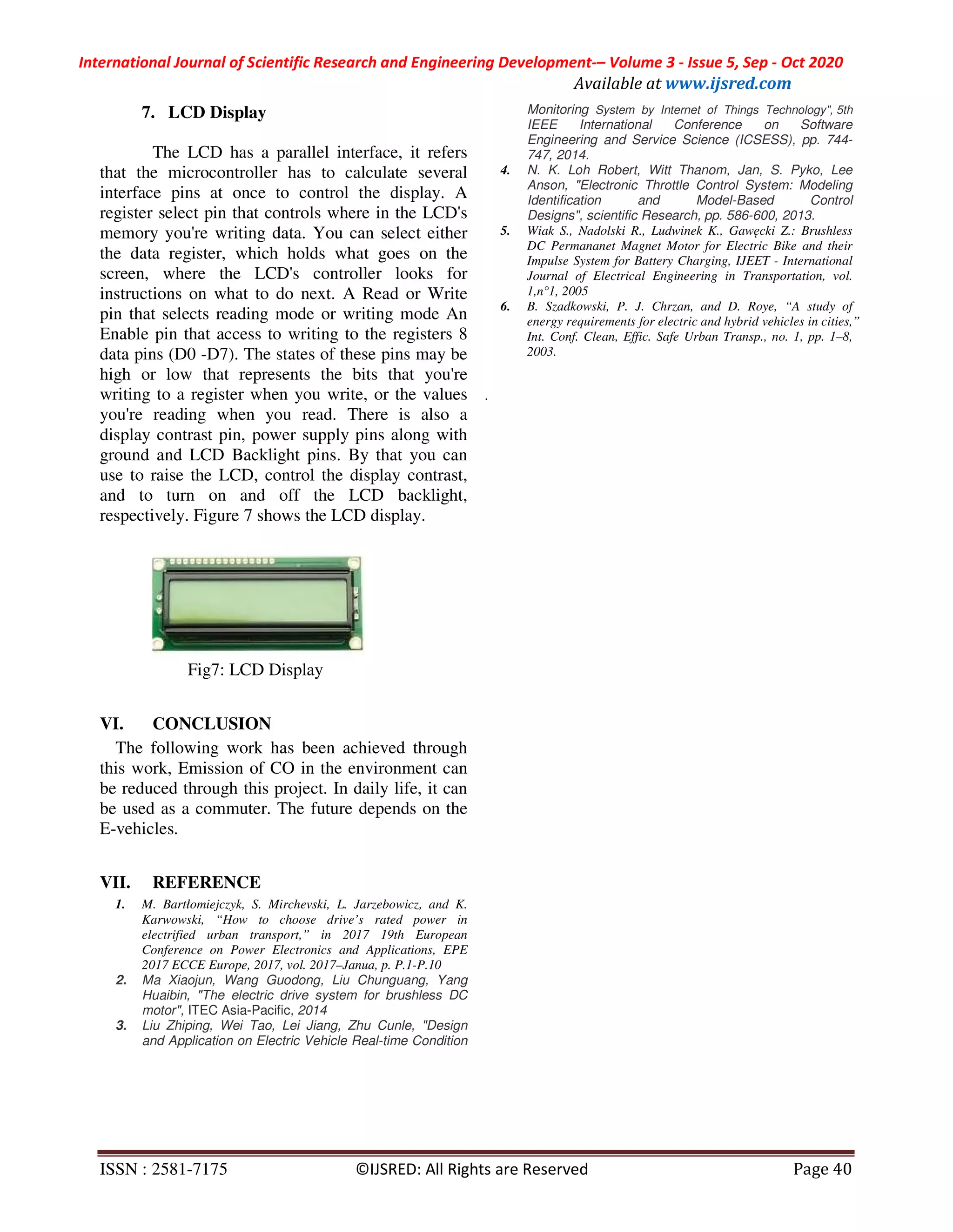 Efficycle Using BLDC Motor | PDF