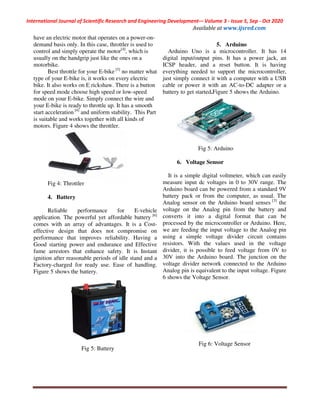 Efficycle Using BLDC Motor | PDF | Consumer Electronics | Technology & Computing