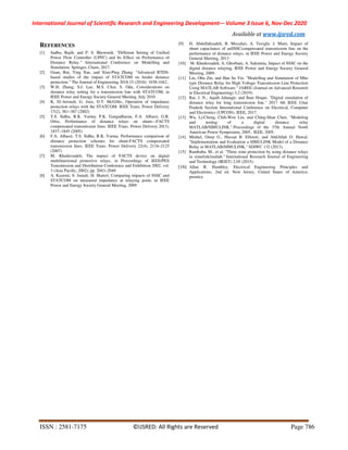 Modelling and Testing of a Numerical Pilot Distance Relay for ...