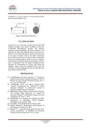 Design of machine element by using AutoLISP programming in AutoCAD. | PDF