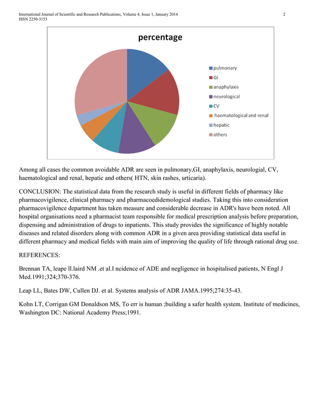 Research on ADR in in-patients using Naronji's and who scale: A basic ...