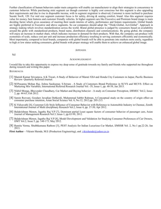 Analysis of Research in Consumer Behavior of Automobile Passenger Car ...