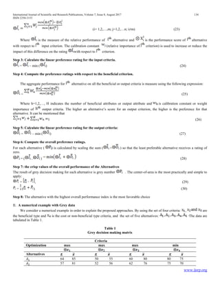 Grey Multi Criteria Decision Making Methods | PDF