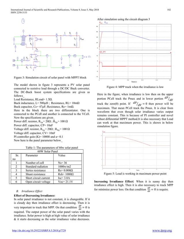 Development of a Novel Robust Differential Maximum Power Point Tracking (MPPT) Method | PDF