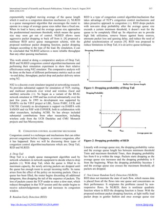 Comparative Analysis of Drop Tail, Red and NLRED Congestion Control Algorithms Using NS2 ...