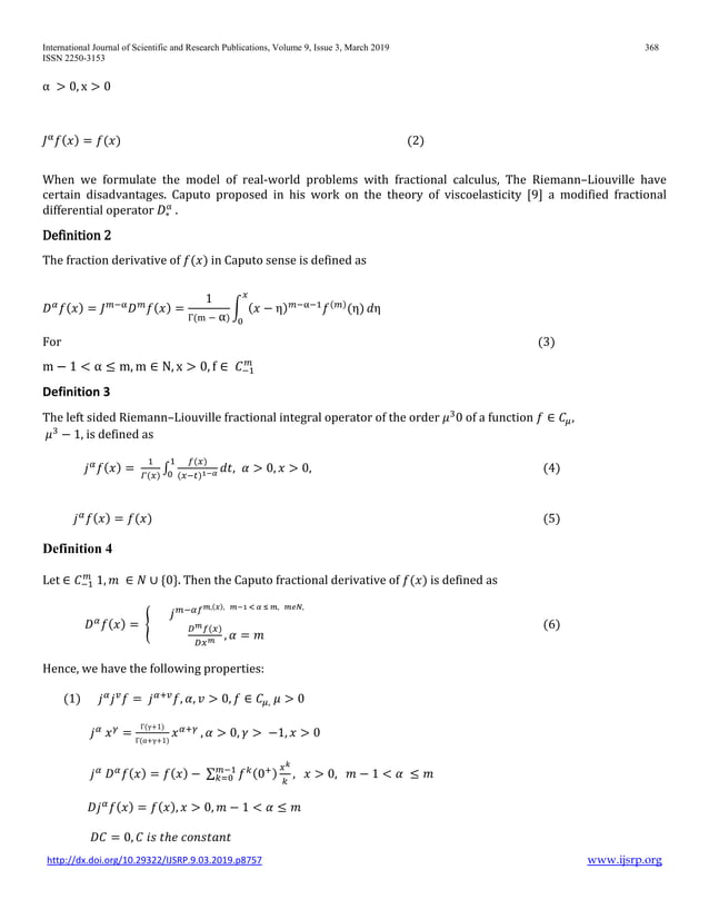 On The Numerical Solution Of Picard Iteration Method For Fractional