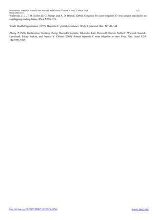 In vitro transcription and transfection of HCV genomic replicon | PDF