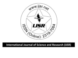 International Journal of Science and Research (IJSR) | Online Research ...