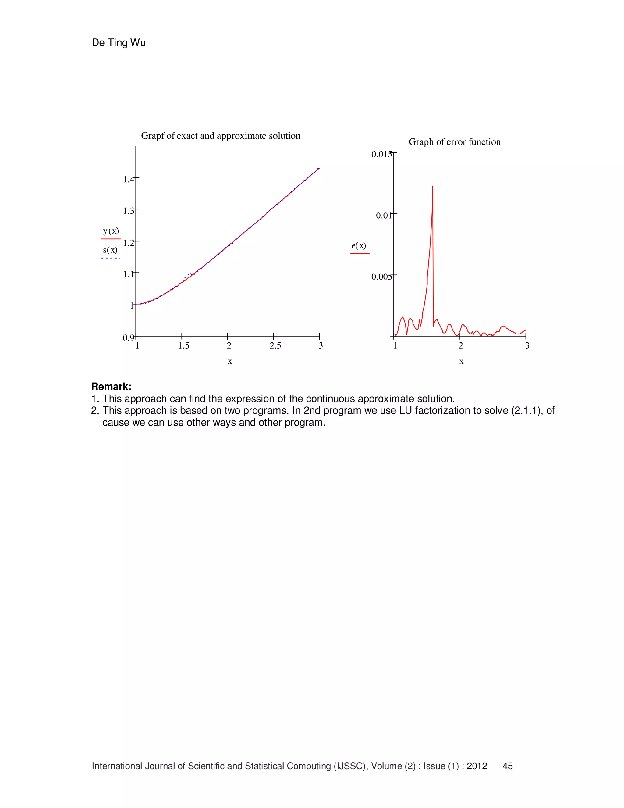 On Continuous Approximate Solution of Ordinary Differential Equations | PDF | Computer Software ...