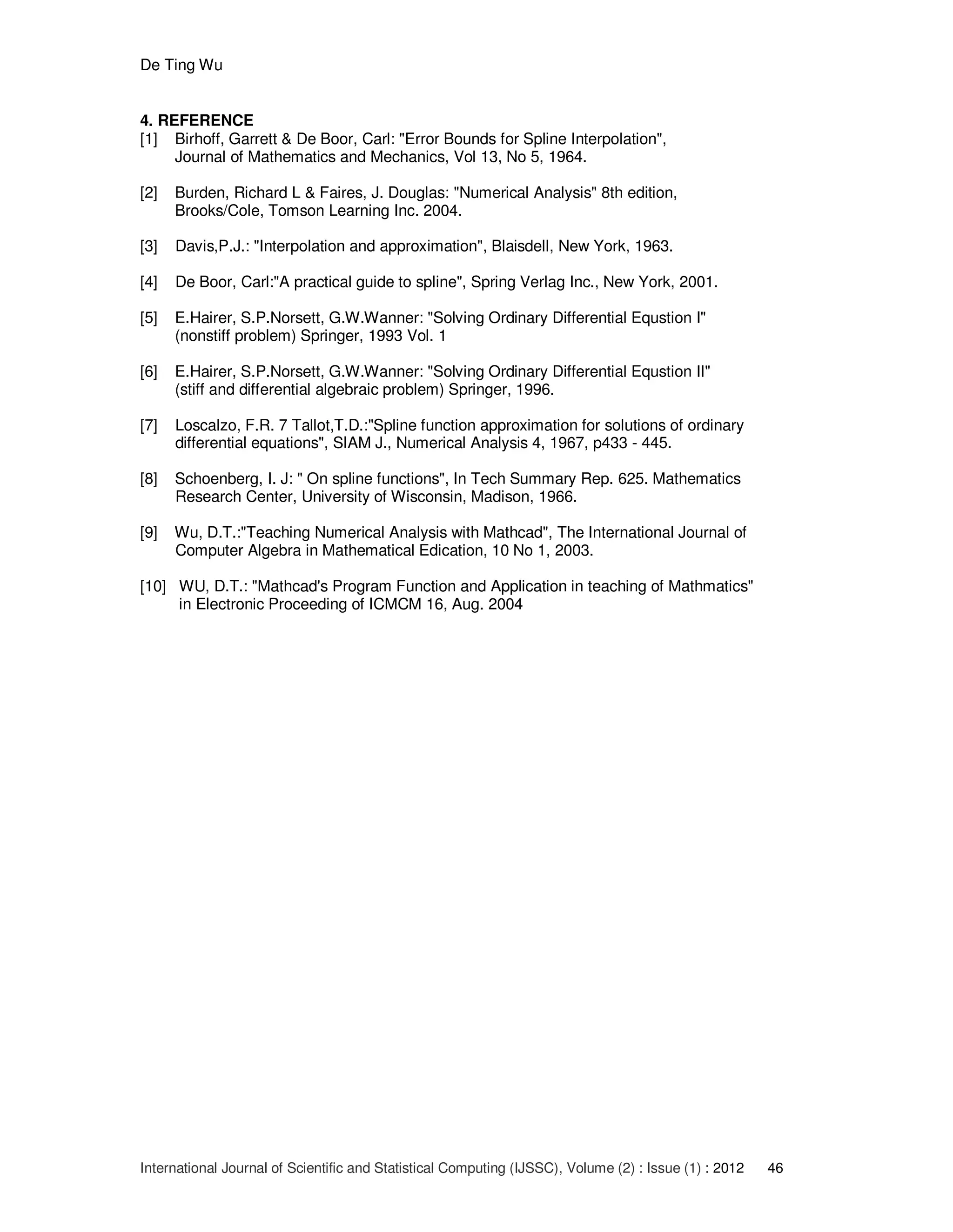 On Continuous Approximate Solution of Ordinary Differential Equations | PDF | Computer Software ...