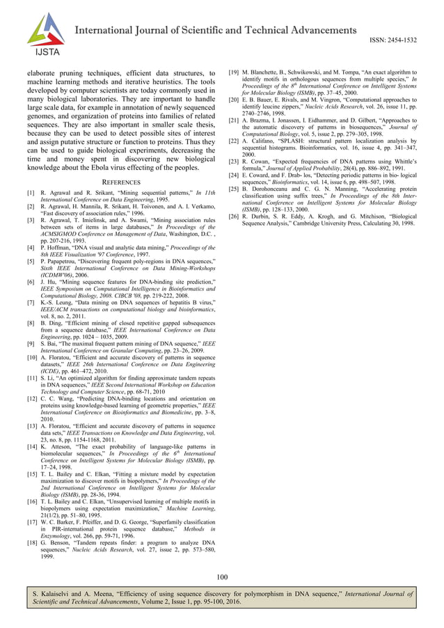 Efficiency of Using Sequence Discovery for Polymorphism in DNA Sequence | PDF