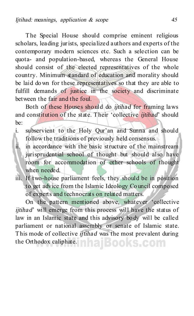 Ijtihad (Meanings, Application & Scope) | PDF