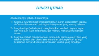 PERBEDAAN ANTARA IJTIHAD DAN MUJTAHID pptx | PPT
