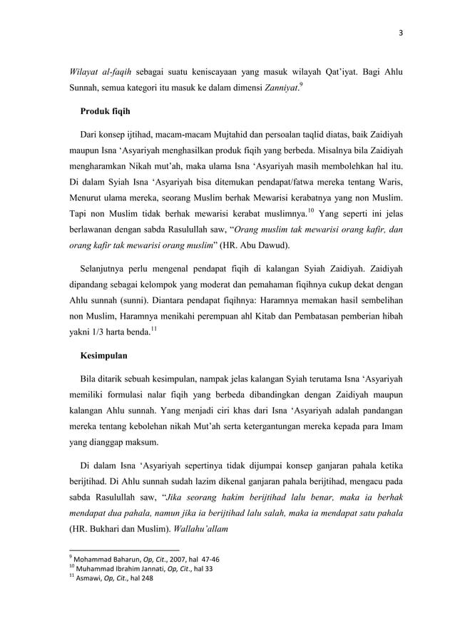 Ijtihad, Posisi Mujtahid dan Taqlid di dalam Syiah | PDF Ijtihad, Posisi Mujtahid dan Taqlid di dalam Syiah | PDF