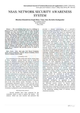NSAS: NETWORK SECURITY AWARENESS SYSTEM | PDF