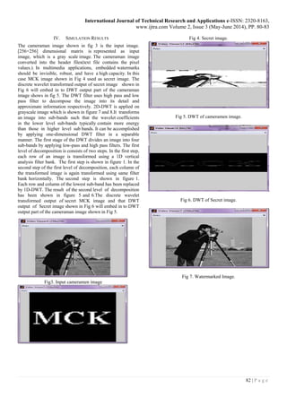 LSB & DWT BASED DIGITAL WATERMARKING SYSTEM FOR VIDEO AUTHENTICATION. | PDF